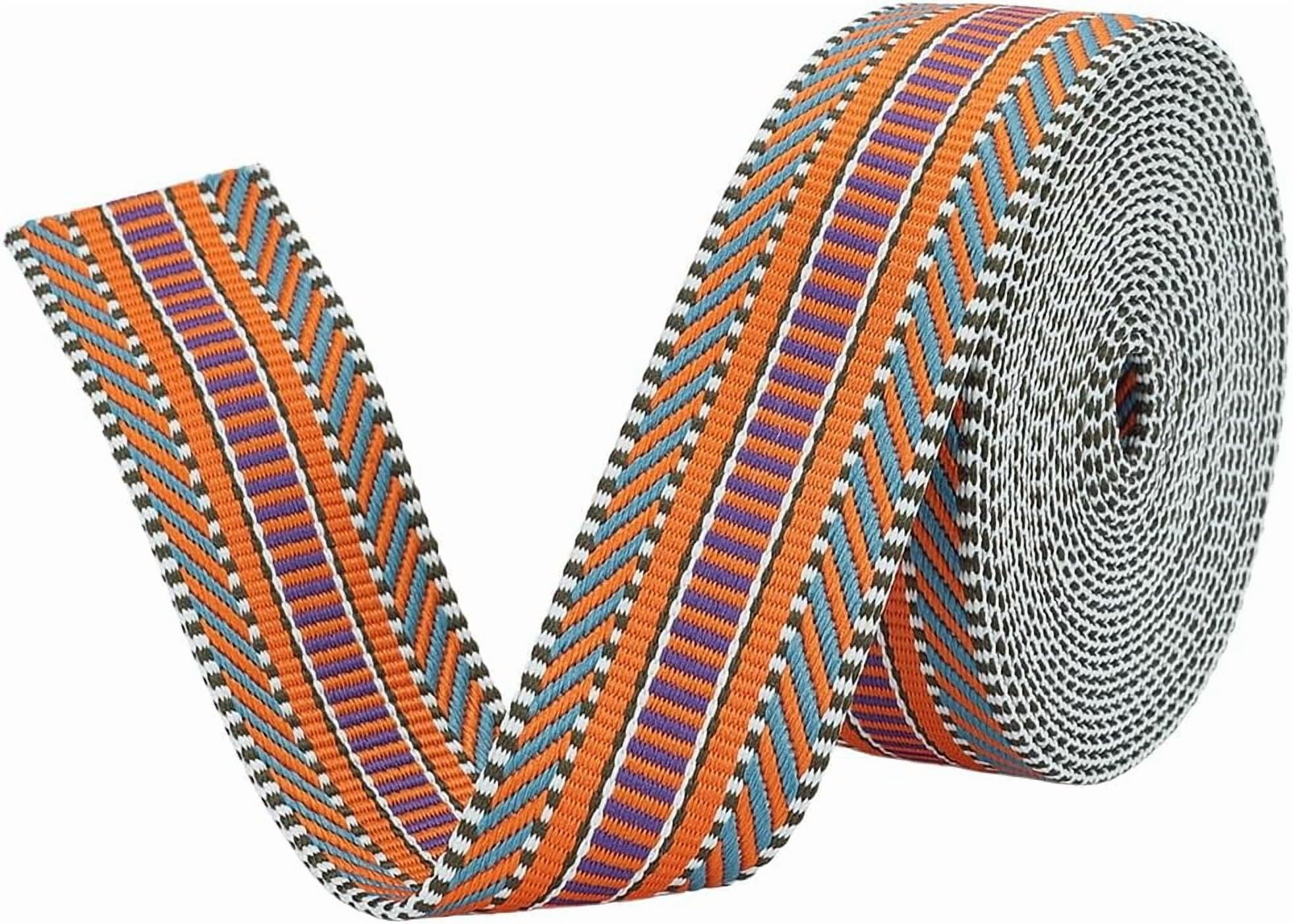 5 Yards Jacquard Webbing 1.5 Inch Wide Webbing Strap Polyester Sewing ...