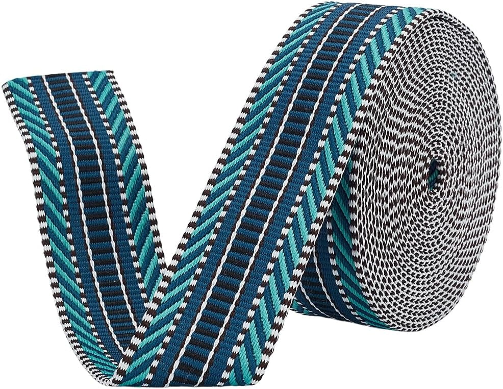 5 Yards Jacquard Webbing 1.5 Inch Wide Webbing Strap Polyester Sewing ...