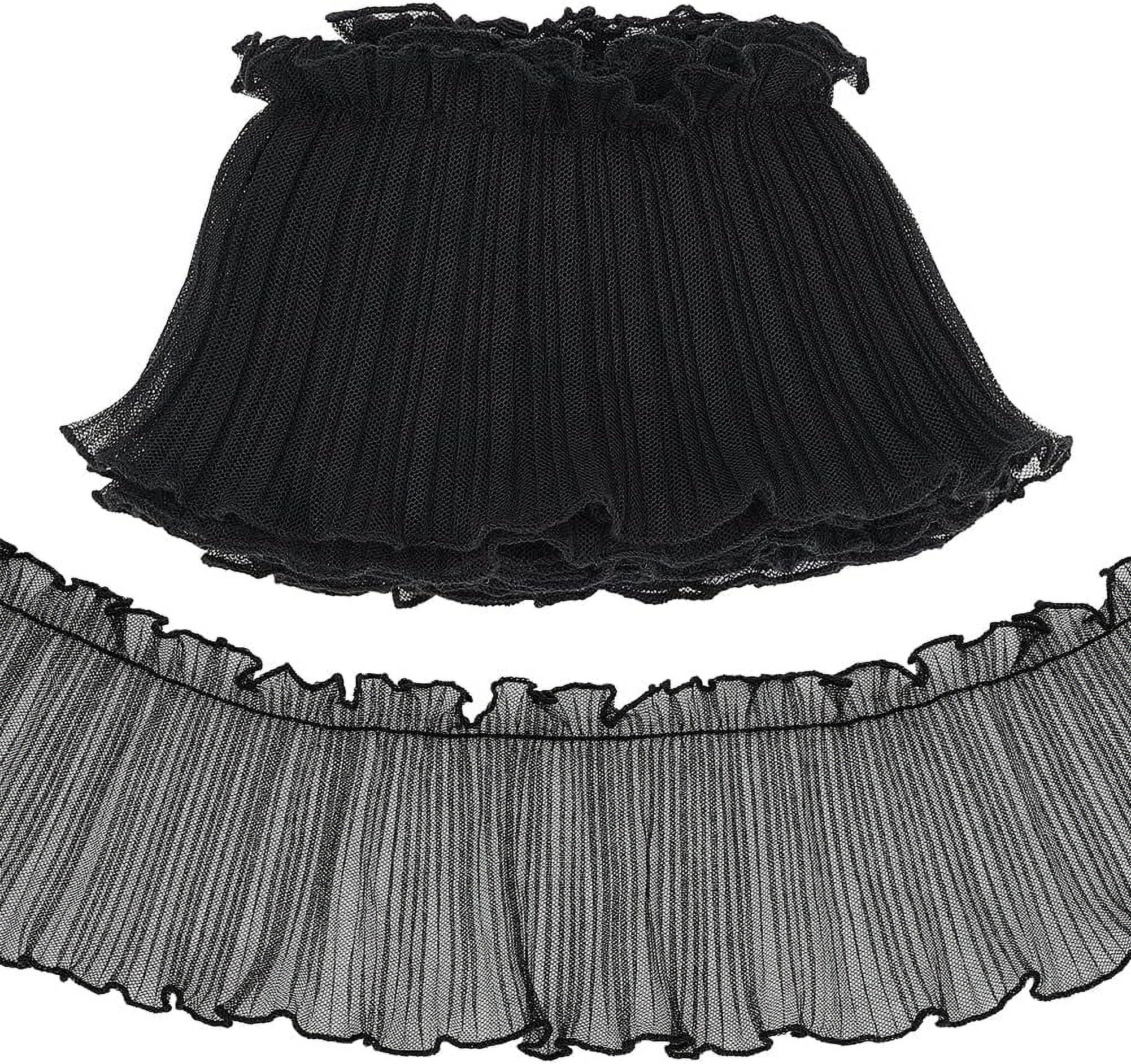 5 Yards Pleated Trimming Lace Ribbon for Doll 4 inch Wide Doll Clothing ...