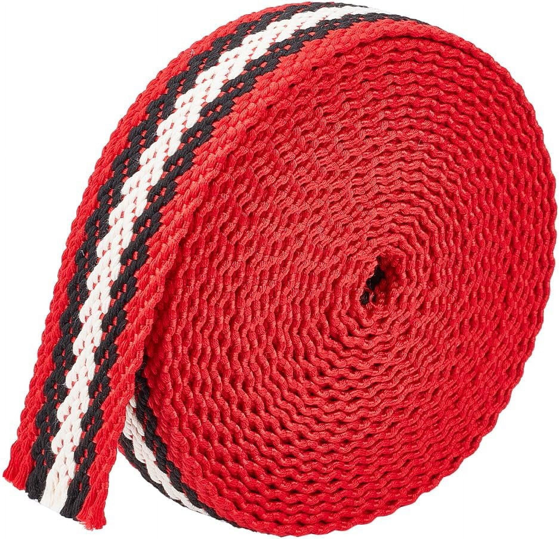 5 Yards Polycotton Striped Webbing 1.5 Inch Wide Fabric Webbing Trim ...