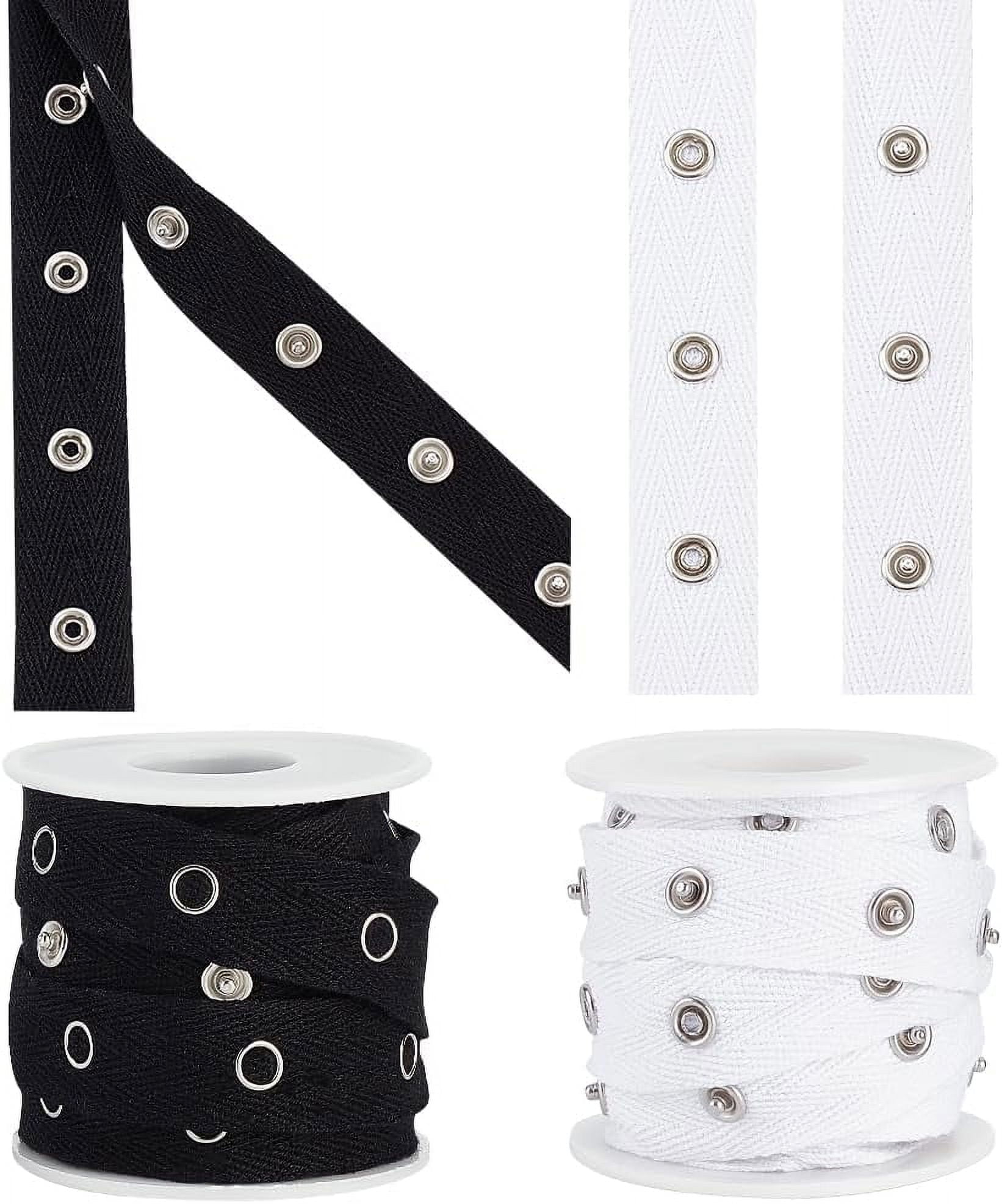 5 Yards Snap Button Tape Trim Snap Tape for Sewing Sewing Snap Fastener ...