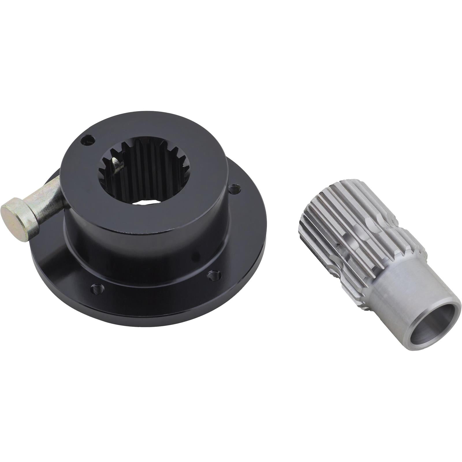 5-bolt Black Quick Release Steering Wheel Hub Splined, 3/4" shaft ...