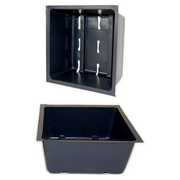 5" by 5" (2" Deep) Garden Germination Trays w/Drain Holes - 96 Pack ...