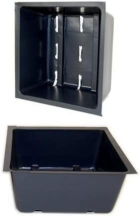 5" by 5" (2" Deep) Garden Germination Trays w/Drain Holes - Greenhouse ...