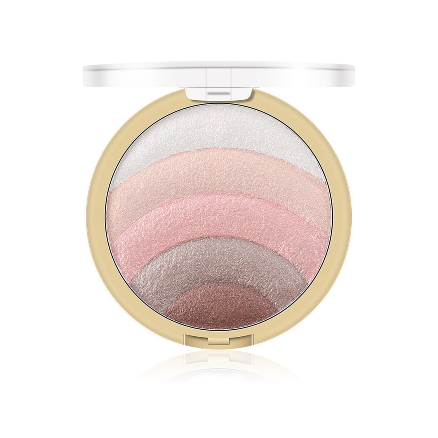 5 colors Eyeshadow Palette, Contouring and highlighting in one, can be ...