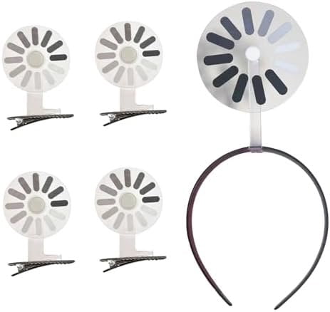 5 count Abstract Brain Loading Creative Headband Hairpin - Rotatable ...