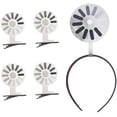 5 count Abstract Brain Loading Creative Headband Hairpin - Rotatable ...