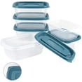 5 count Small Storage Containers,Freezer Microwave safe, Container Sets ...