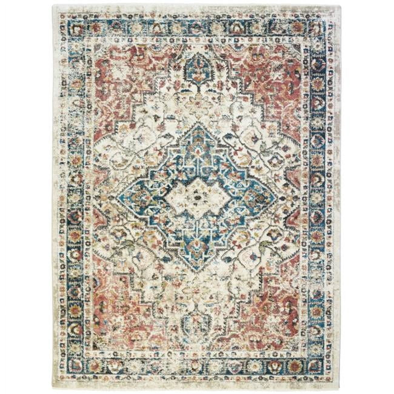 5 ft. 3 in. x 7 ft. 1 in. Oxford Castle Area Rug, Multi Color - Walmart.com