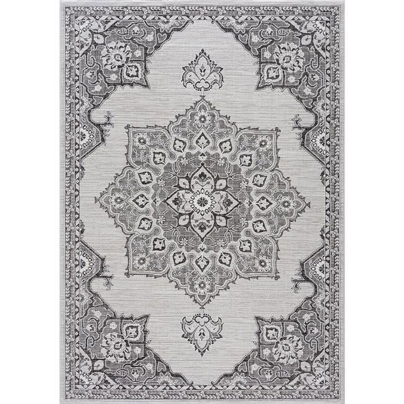 5 ft. 3 in. x 7 ft. 2 in. Paramount Beauty Icon Rectangle Area Rug ...