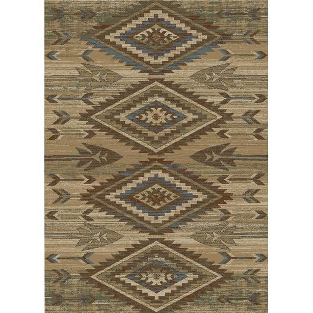 5 ft. 3 in. x 7 ft. 3 in. American Destination Broken Bow Area Rug ...