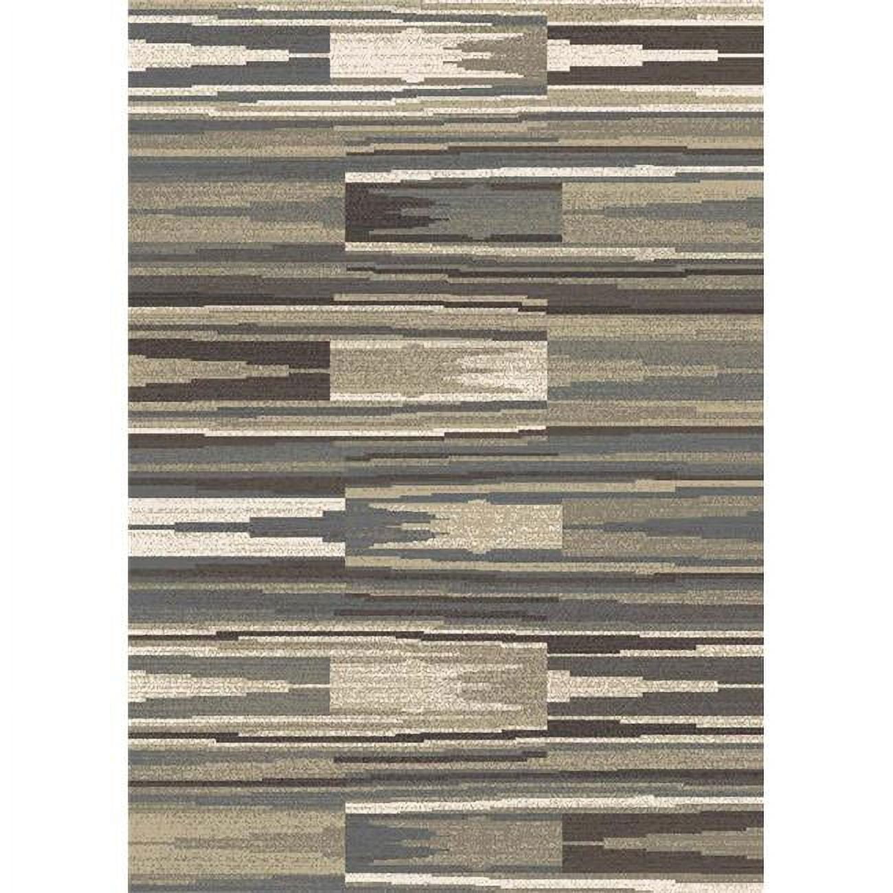5 ft. 3 in. x 7 ft. 3 in. Augusta Rhythm Area Rug - Grey - Walmart.com