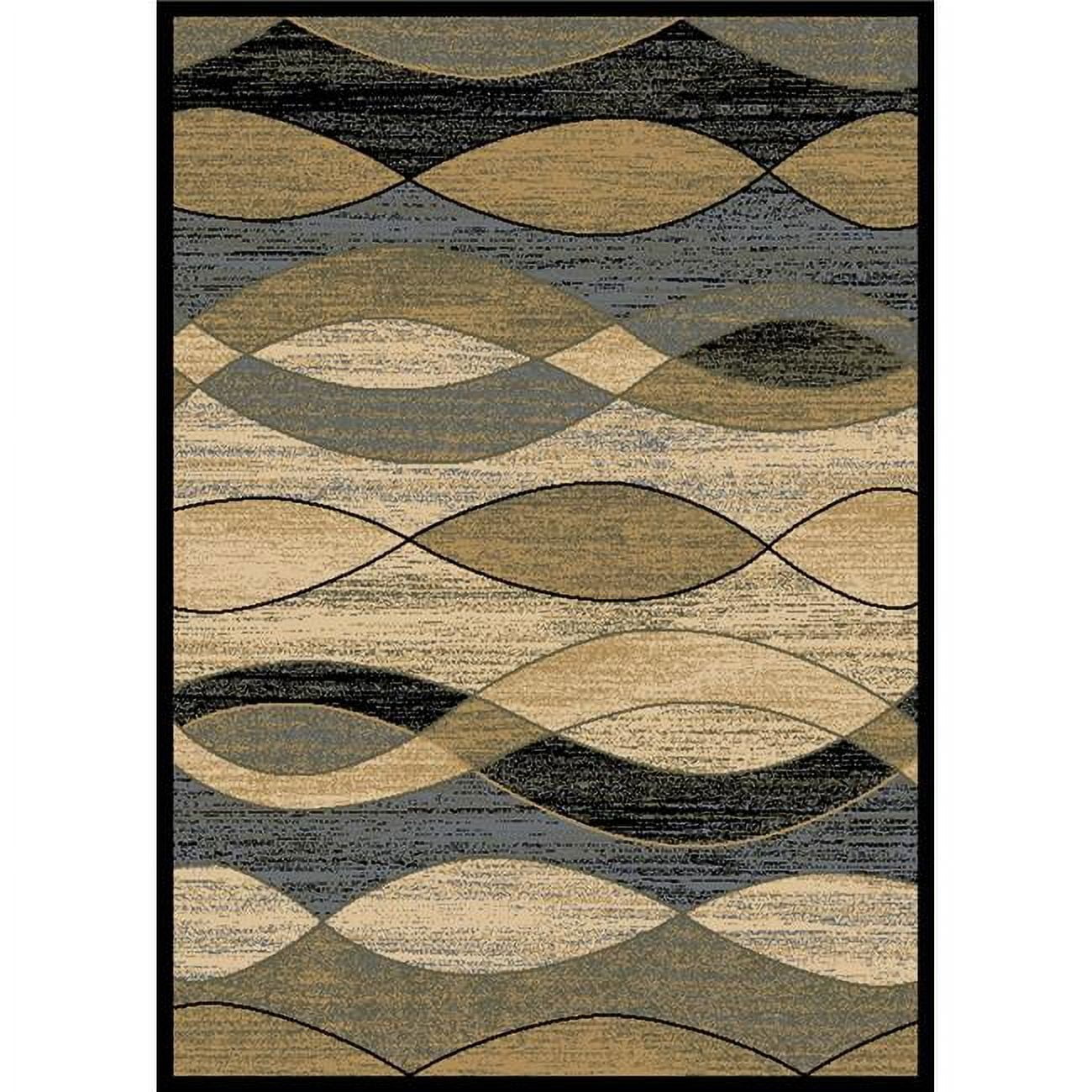 5 ft. 3 in. x 7 ft. 3 in. City Surf Area Rug, Ivory - Walmart.com
