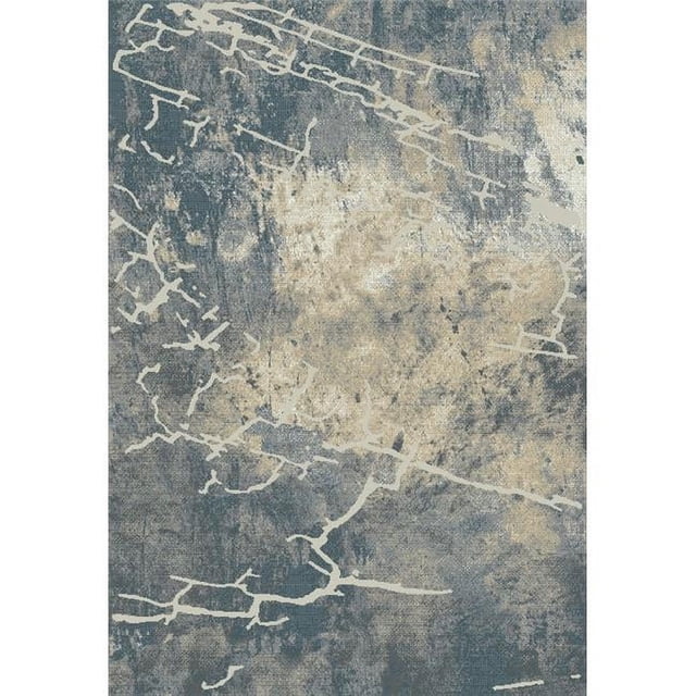 5 ft. 3 in. x 7 ft. 3 in. Denver Lightning Area Rug - Gray - Walmart.com
