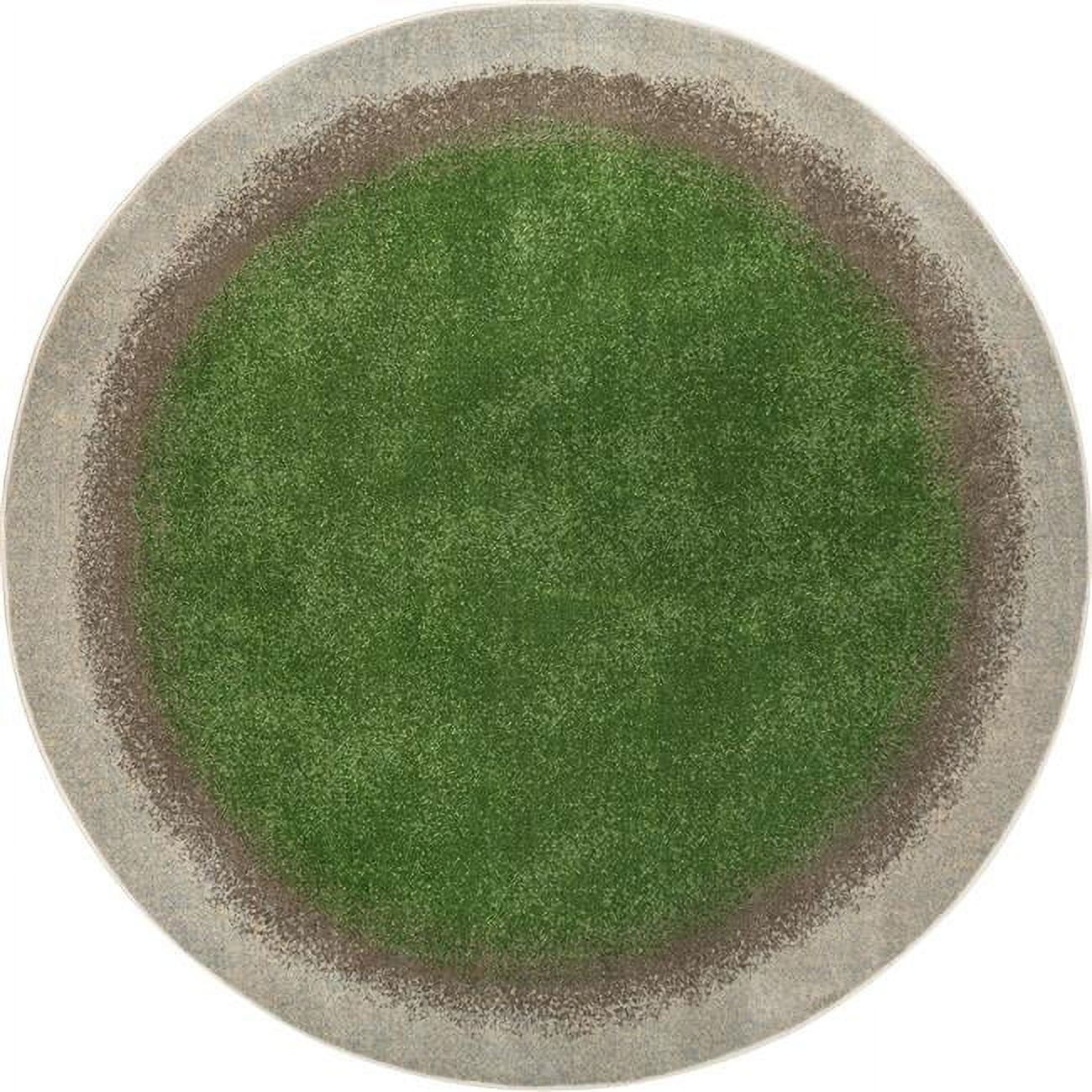 5 ft. 4 in. GChildren Rounded Children Round Rug Meadow - Walmart.com