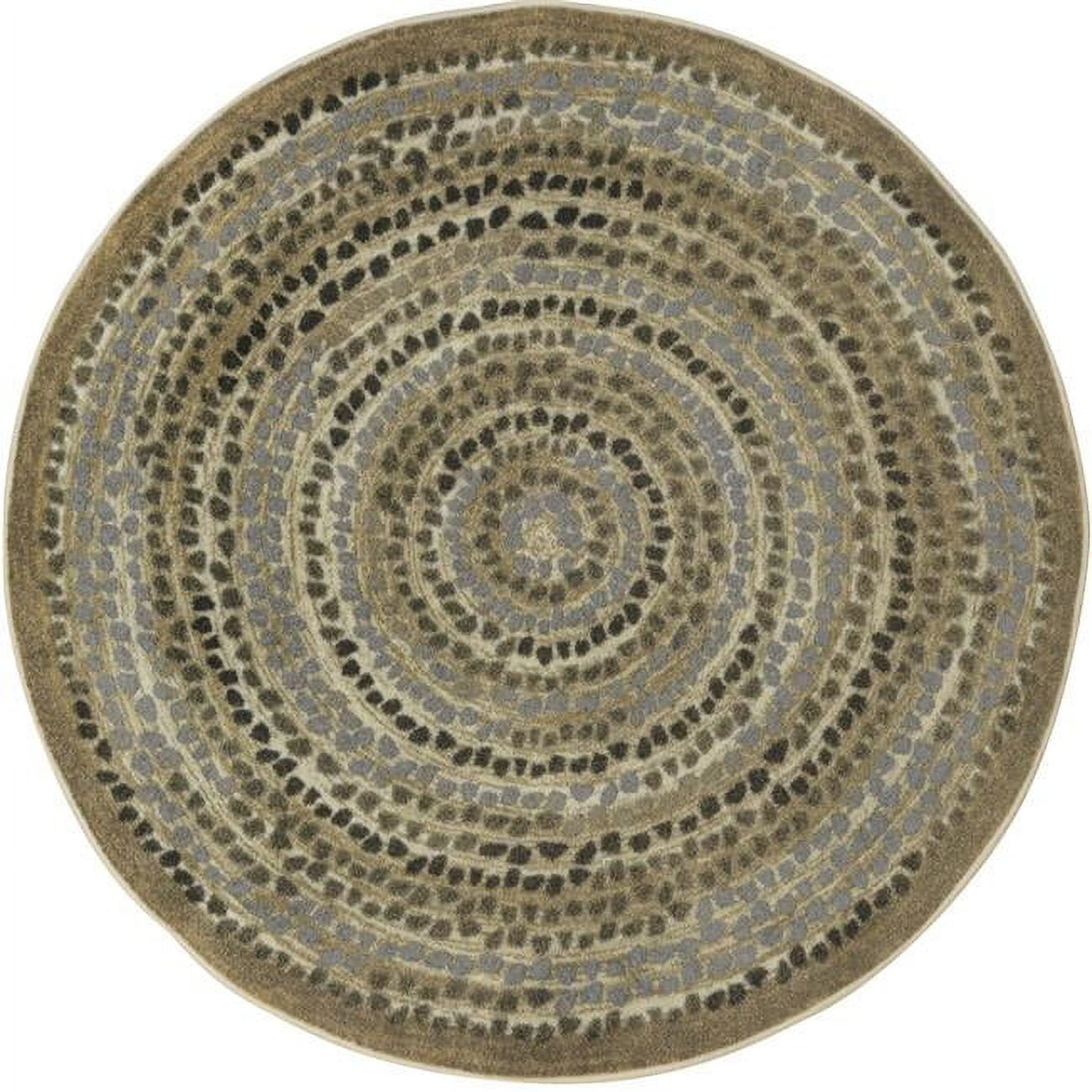 5 ft. 4 in. Peaceful Pebbles Children Round Rug Stone - Walmart.com