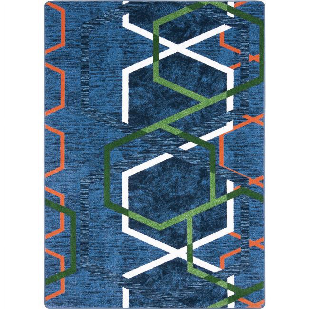 5 ft. 4 in. x 7 ft. 8 in. Double Helix Area Rug Citrus - Walmart.com