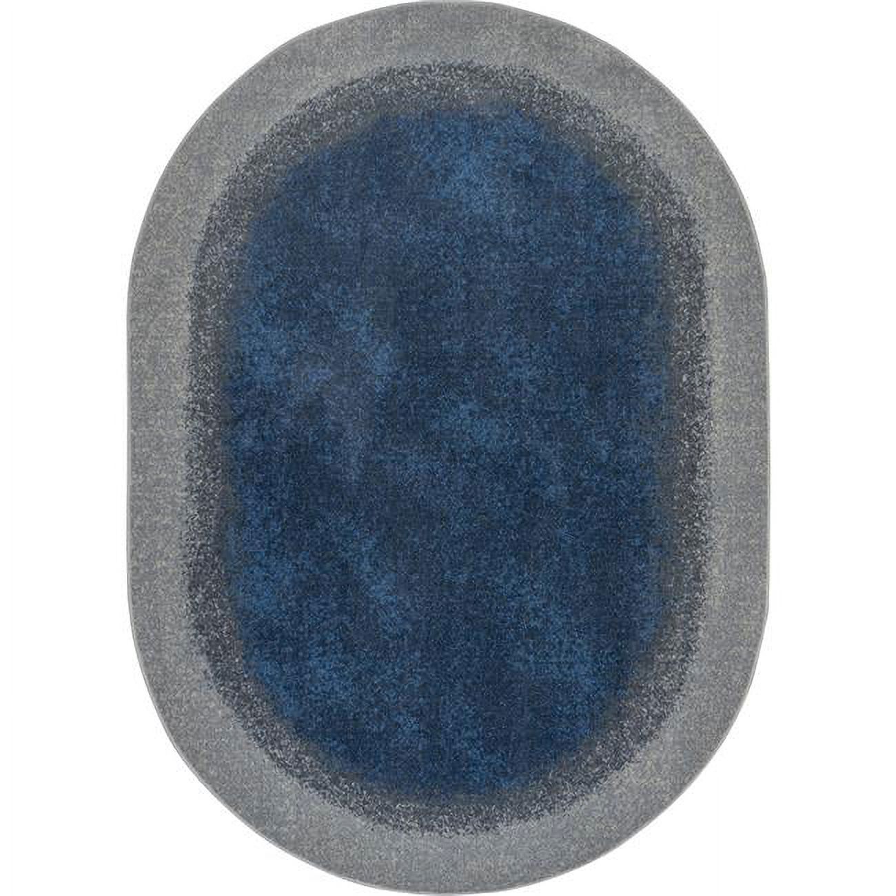 5 ft. 4 in. x 7 ft. 8 in. GChildren Rounded Children Round Rug Marine ...