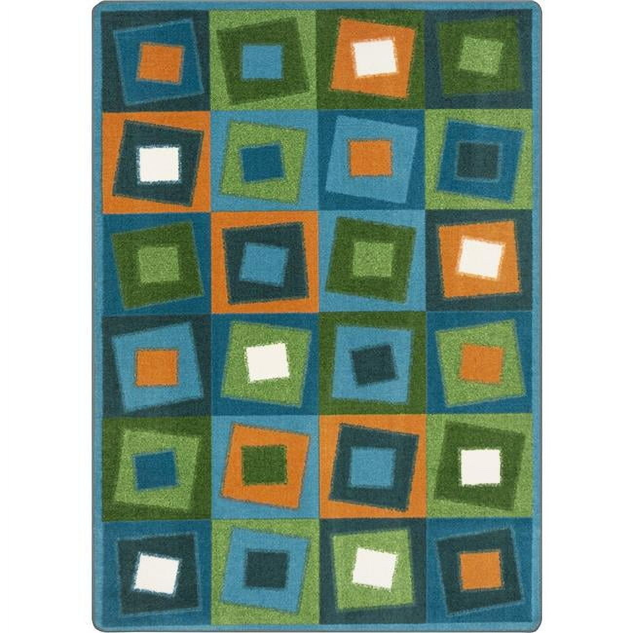 5 ft. 4 in. x 7 ft. 8 in. Off Balance Rectangle Area Rug Citrus ...