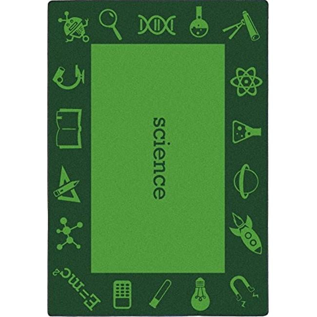 5 ft. 4 in. x 7 ft. 8 in. Steam Classroom Kid Essentials Rectangle Rug ...