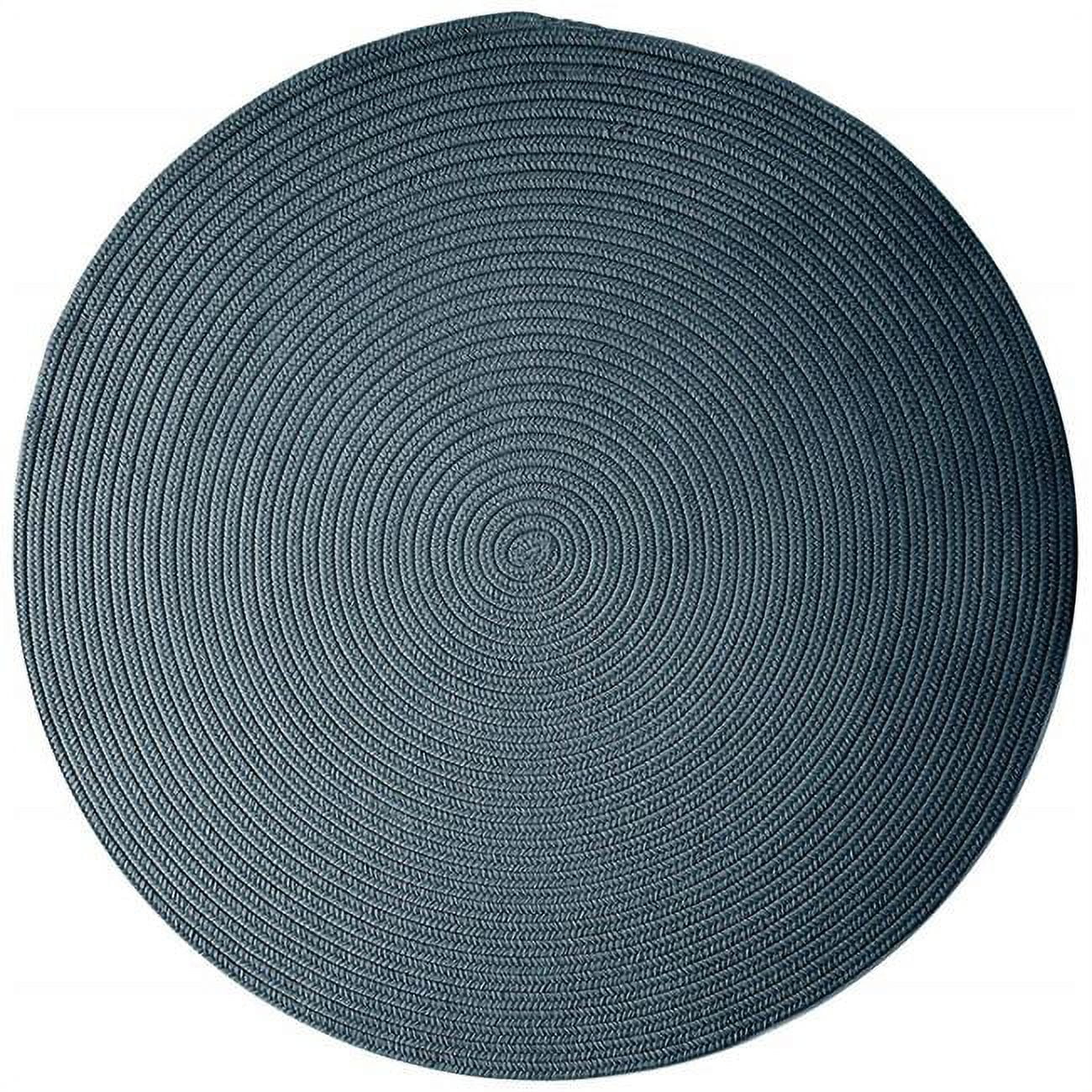 5 ft. Boca Raton Round Rug, Lake Blue - Walmart.com