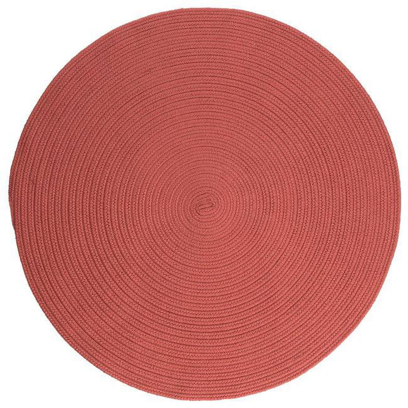 5 ft. Boca Raton Round Rug, Terracotta - Walmart.com