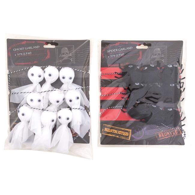 5 ft. Character Garland, Assorted Color, 9 Piece - Case of 18 - Walmart.com