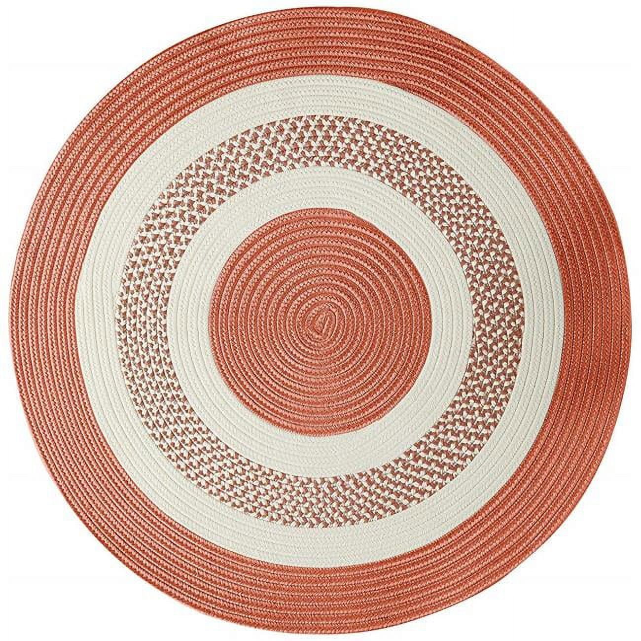 5 ft. Crescent Round Rug, Orange - Walmart.com