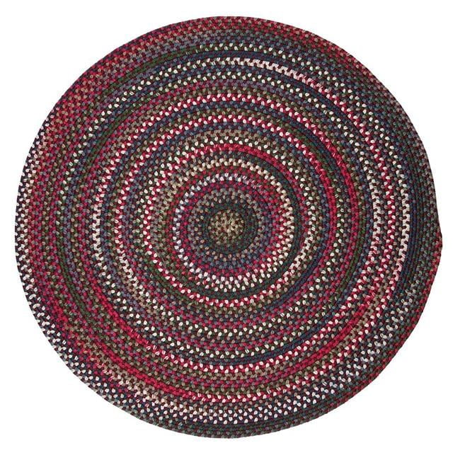 5 ft. Deerfield Round Rug, Deep Russet - Walmart.com