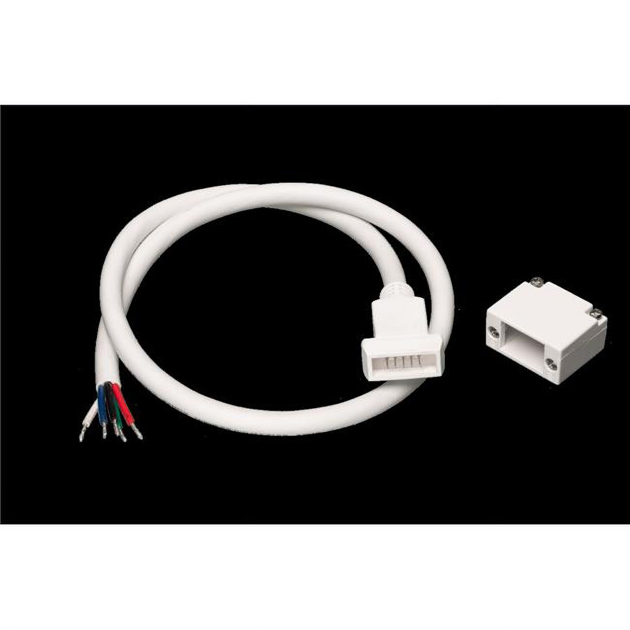 5 ft. Hybrid Conkit - IP65 Power Connection to Bare Wire for H3 RGBW ...