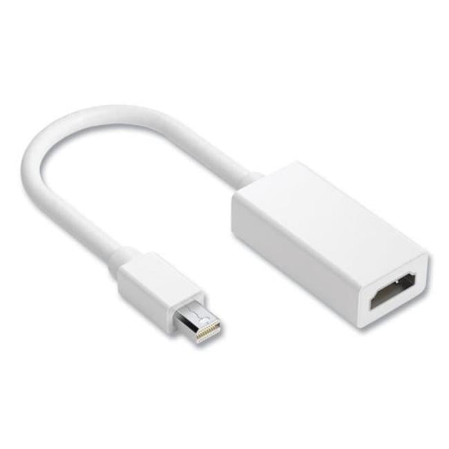 5 ft. Mini DisplayPort to HDMI Adapter,White - Walmart.com