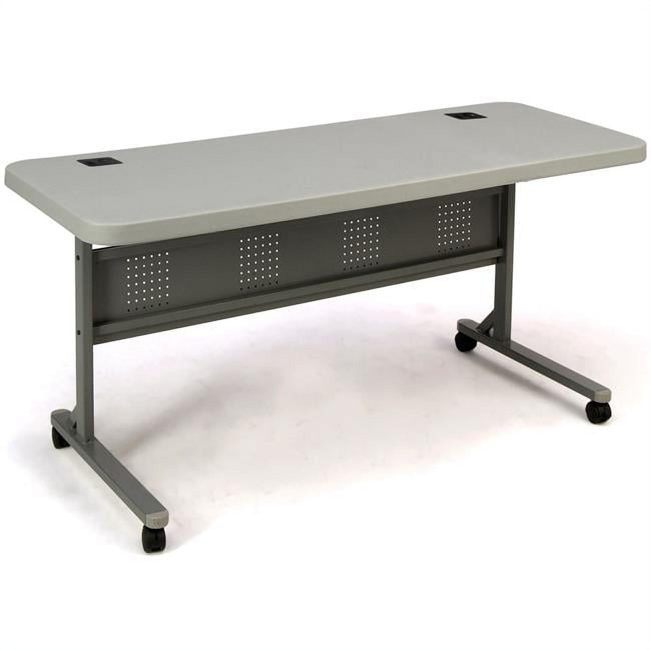 5 ft. Plastic Flip-n-Store AV Table - Walmart.com
