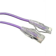 Cat 6 Slim Patch Cord Cable, Clear - Pack of 10 - Walmart.com