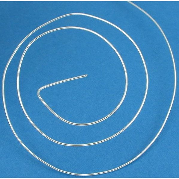 5 ft Sterling Silver Round Wire Half Hard 24 Gauge - Walmart.com