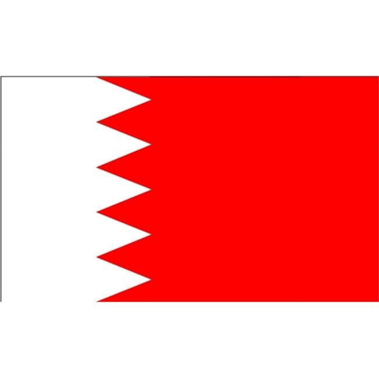 5 ft. X 8 ft. Nyl-Glo Bahrain Flag - Walmart.com