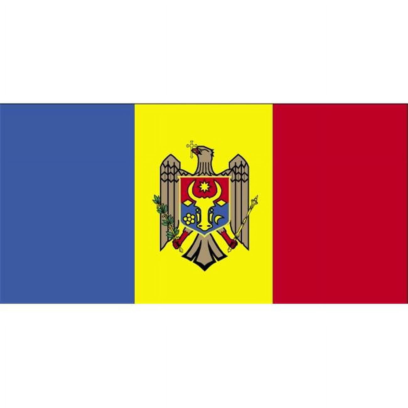 5 ft. X 8 ft. Nyl-Glo Moldova Flag - Walmart.com