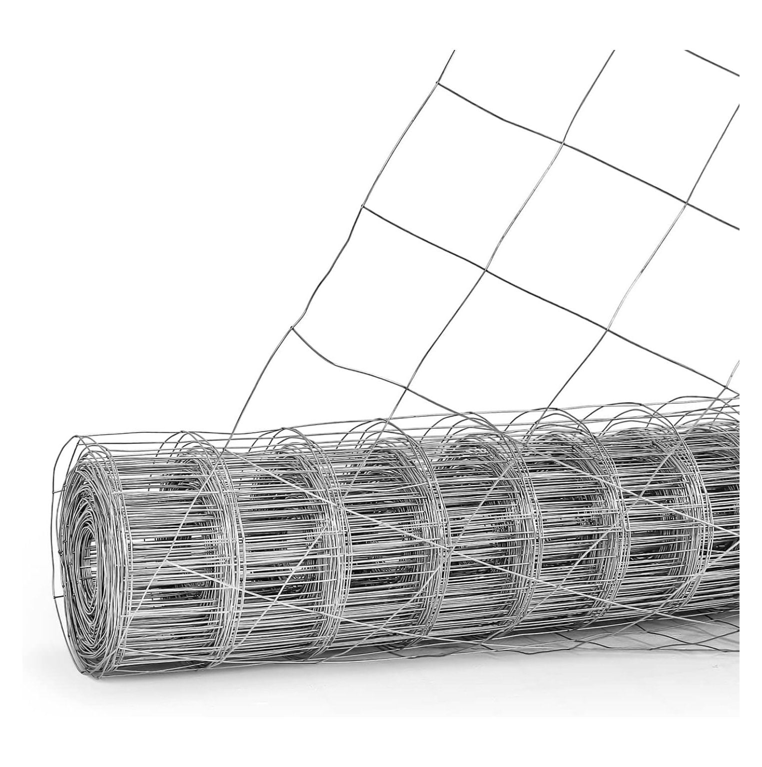 5 ft. x 100 ft. Galvanized Welded Wire Fence with 4" x 4" Square ...
