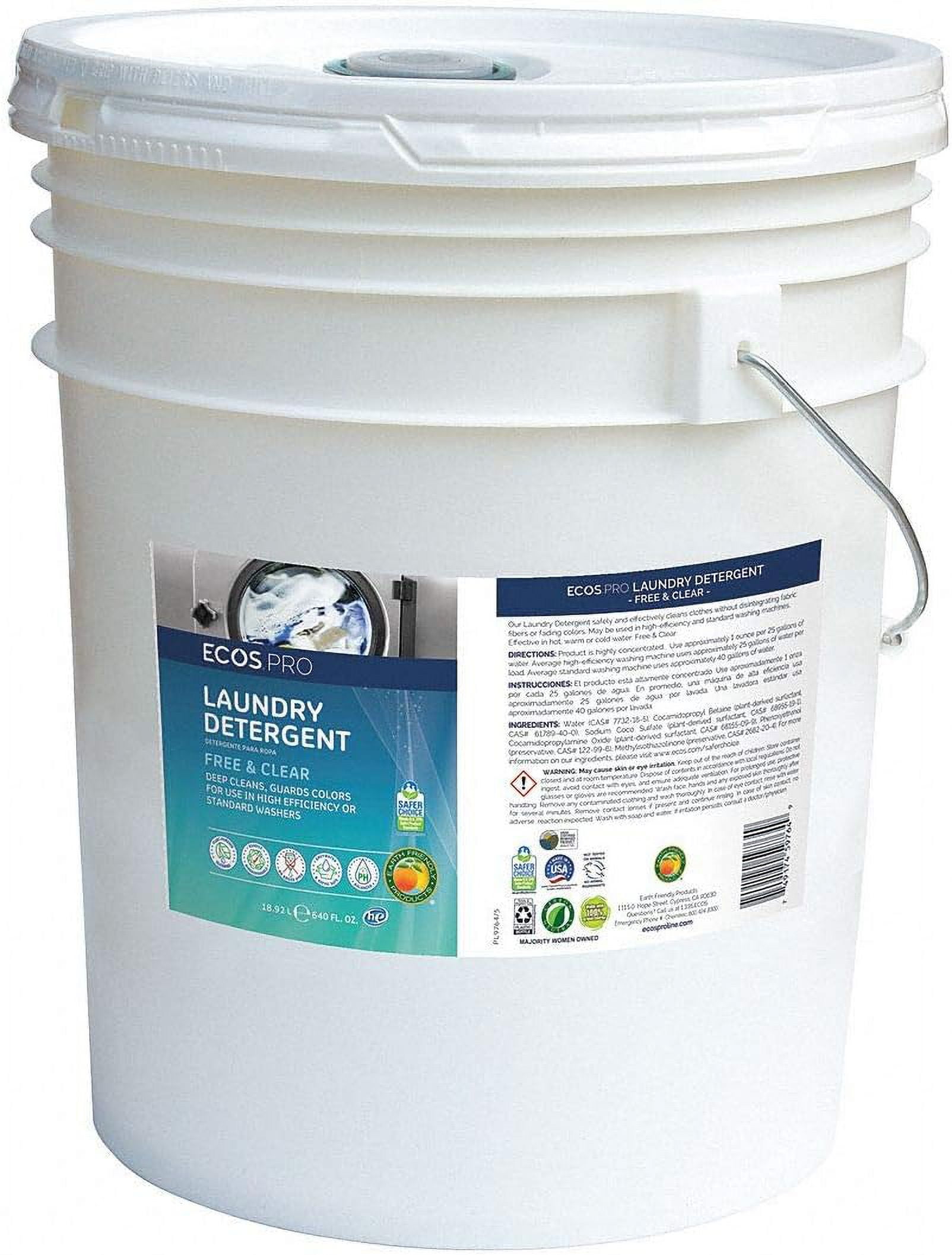 5 gal. Pail High Efficiency Liquid Laundry Detergent - Walmart.com