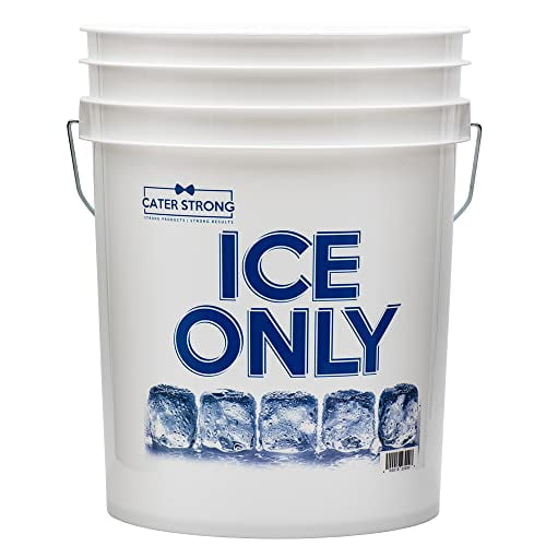 5 gal. Round White Plastic 5 gal. Round White Plastic