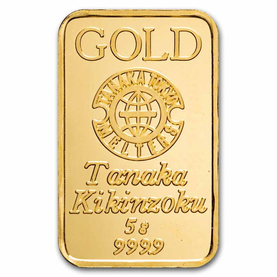 5 gram Gold Bar - Tanaka Tokyo Melters - Walmart.com