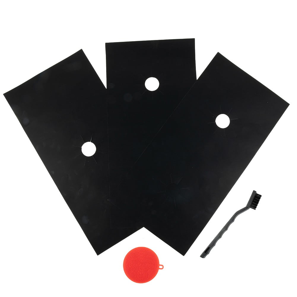 5-hole Gas Stove Pad Gas Stove Protective Cover Cleaning Anti-dirty Pad ...