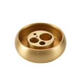 5 holes Incenses Burners,Brass Incenses Holder Ashes Catcher for ...