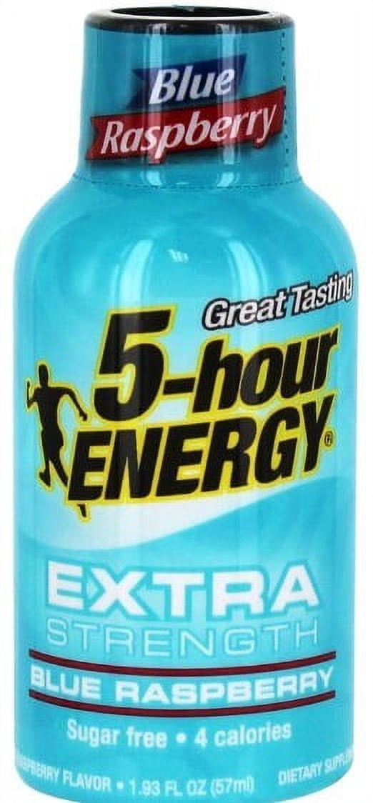 5-hour ENERGY® Shot, Extra Strength, Blue Raspberry, 1.93 Oz single ...