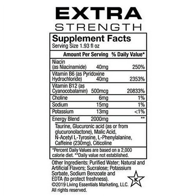 5-hour ENERGY Shot, Extra Strength Grape, 1.93 Fl Oz (Pack of 24) - Walmart.com