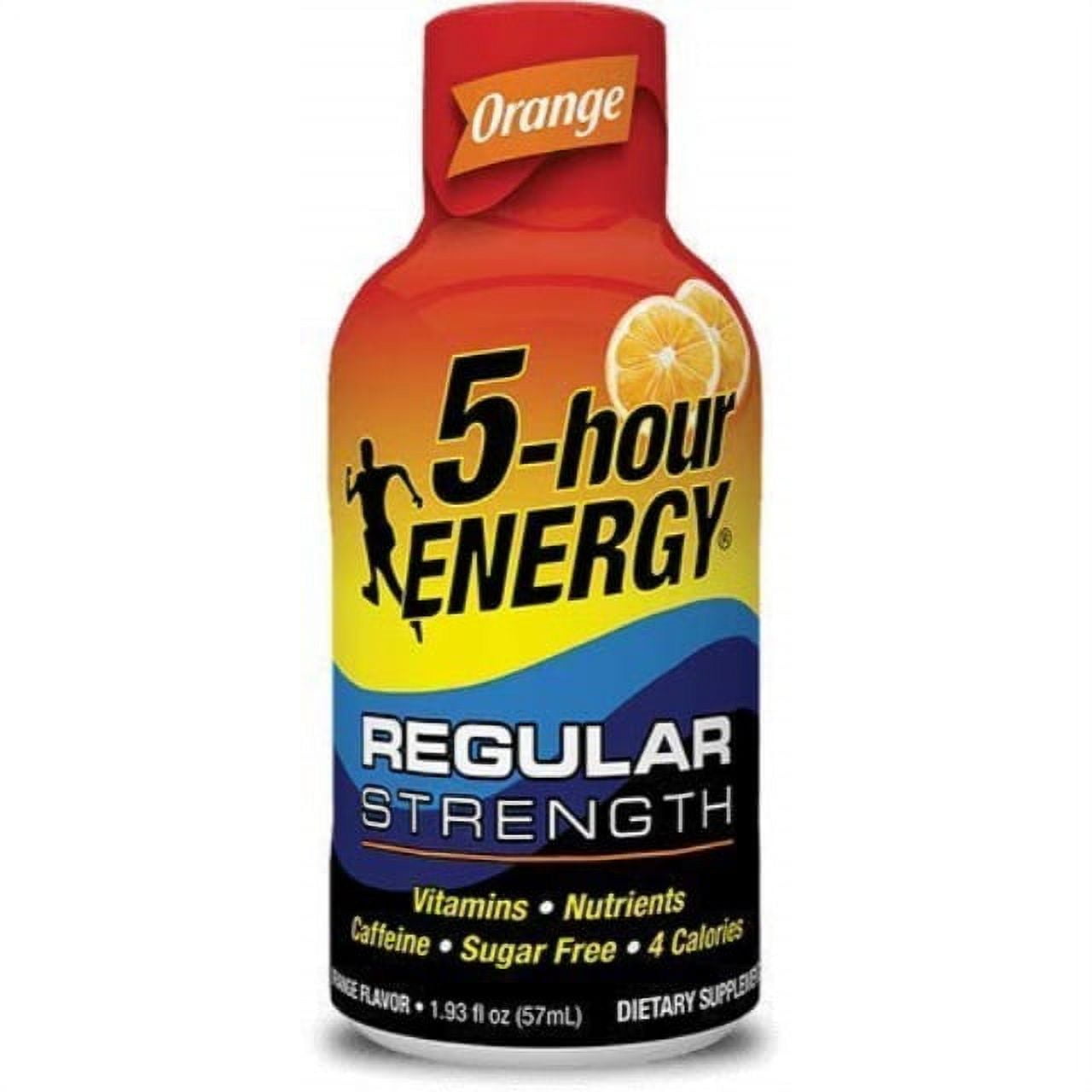 5 hour energy shot, orange, 24 count - Walmart.com