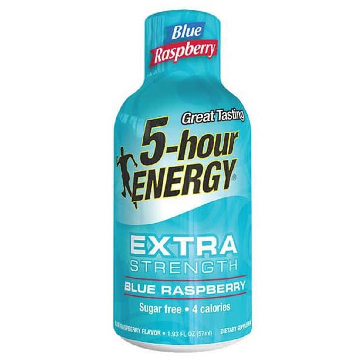 5-hour Extra Strength Blue Raspberry Energy Drink 1.93 oz Plastic ...
