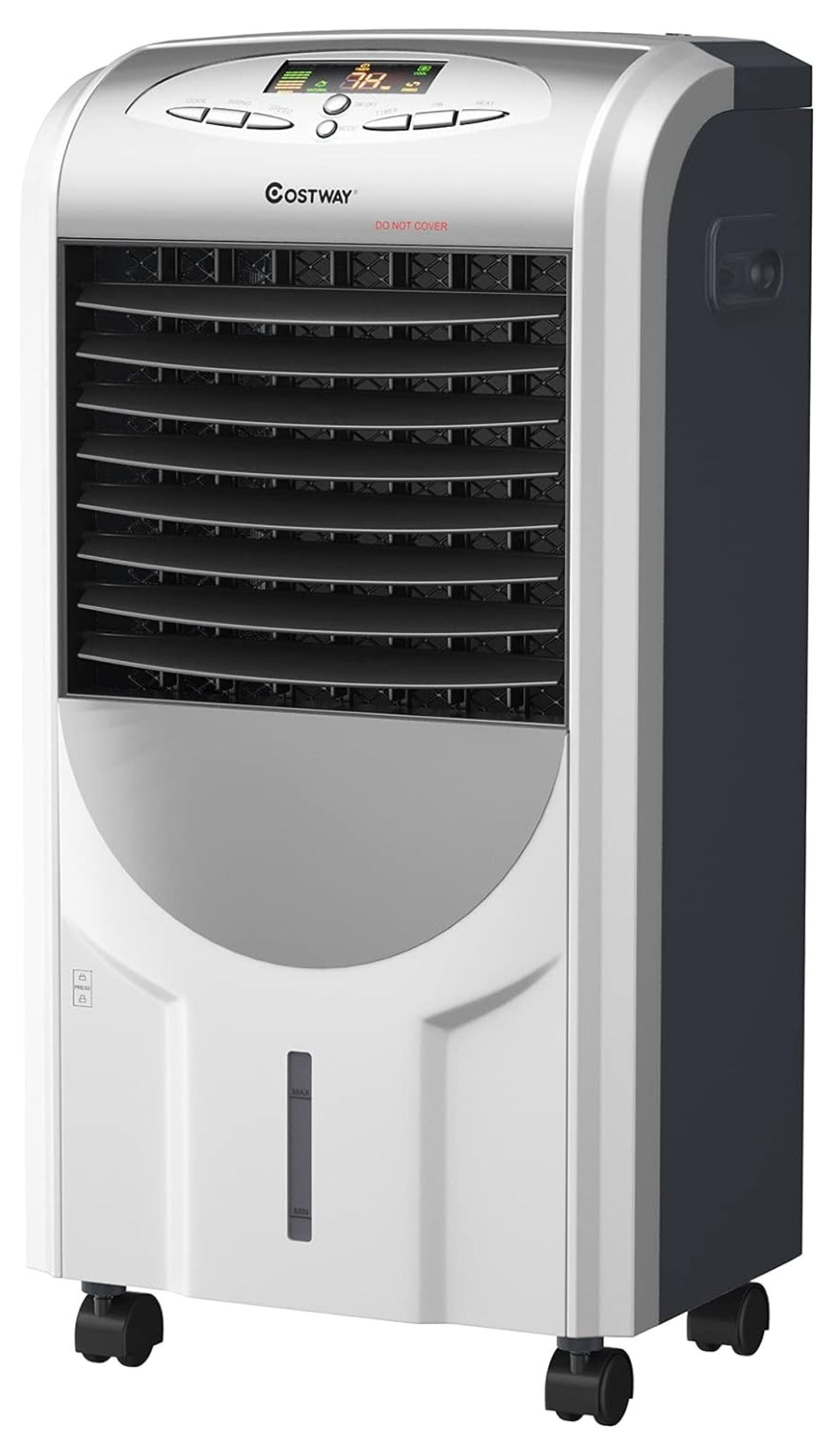 5-in-1 Air Cooler and Heater, Evaporative Air Conditioner with 3 Modes ...