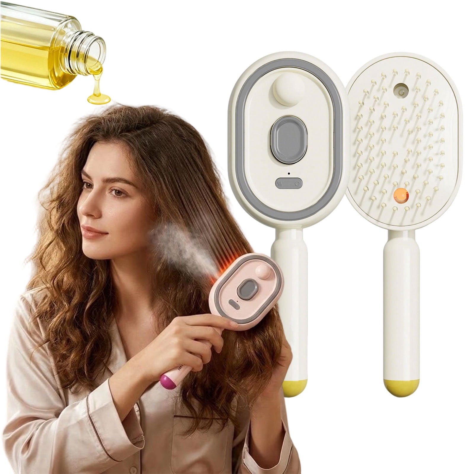 5 in 1 Air Cushion Brush, Electric Spray Air Cushion Massage Comb ...
