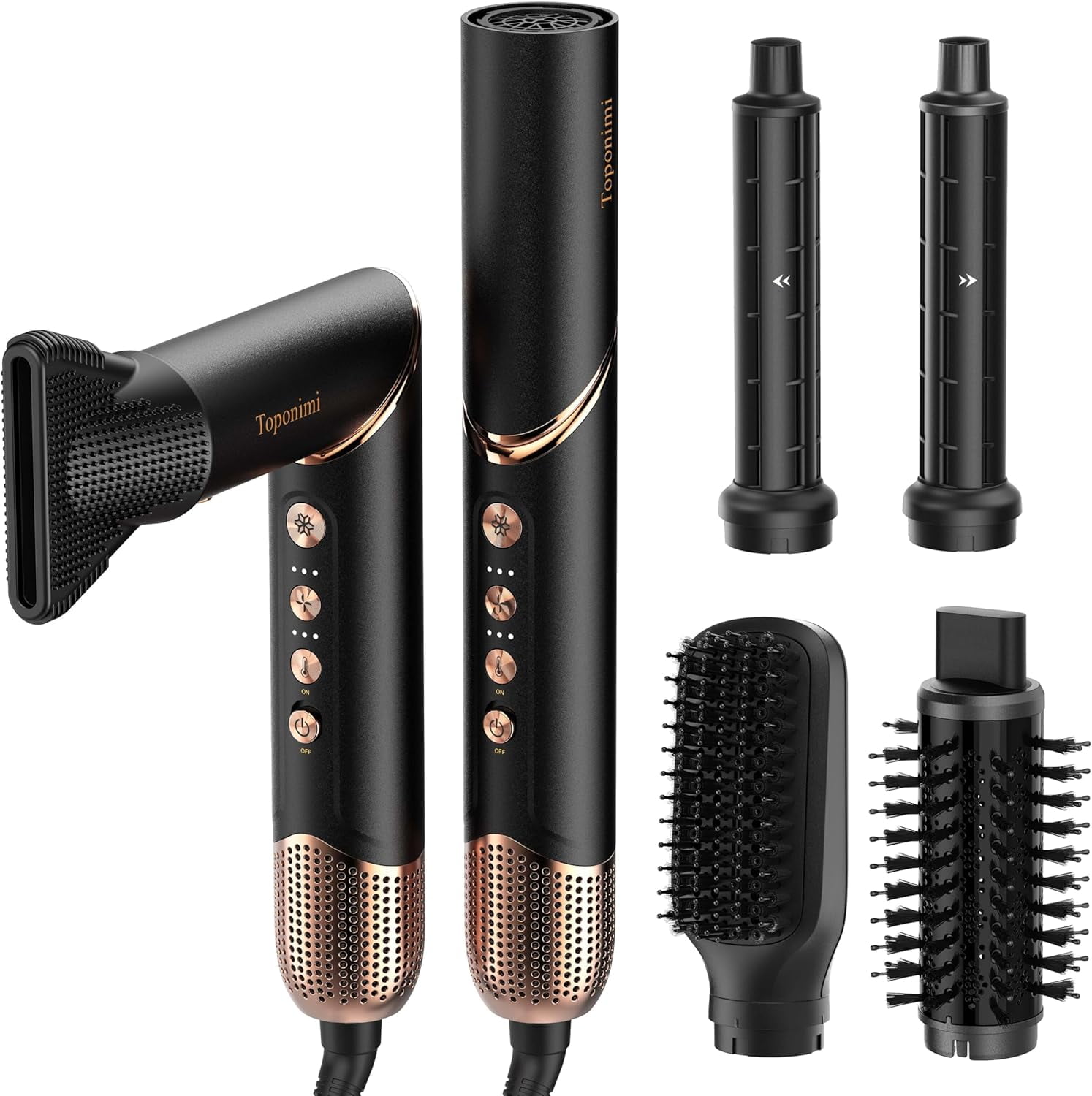 5-in-1 Auto Wrap Air Hair Styler & Dryer - High-Speed 110,000 RPM Hot ...