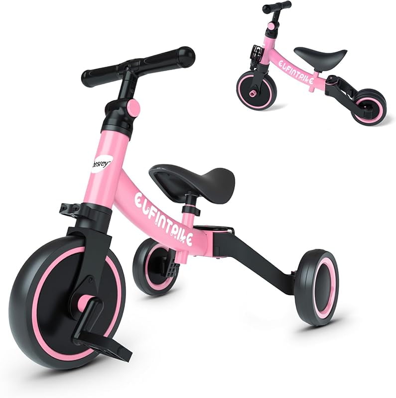 5 in 1 Bike, Tricycle Trikes Tricycle, Toys for Boy & Girl, Balance ...